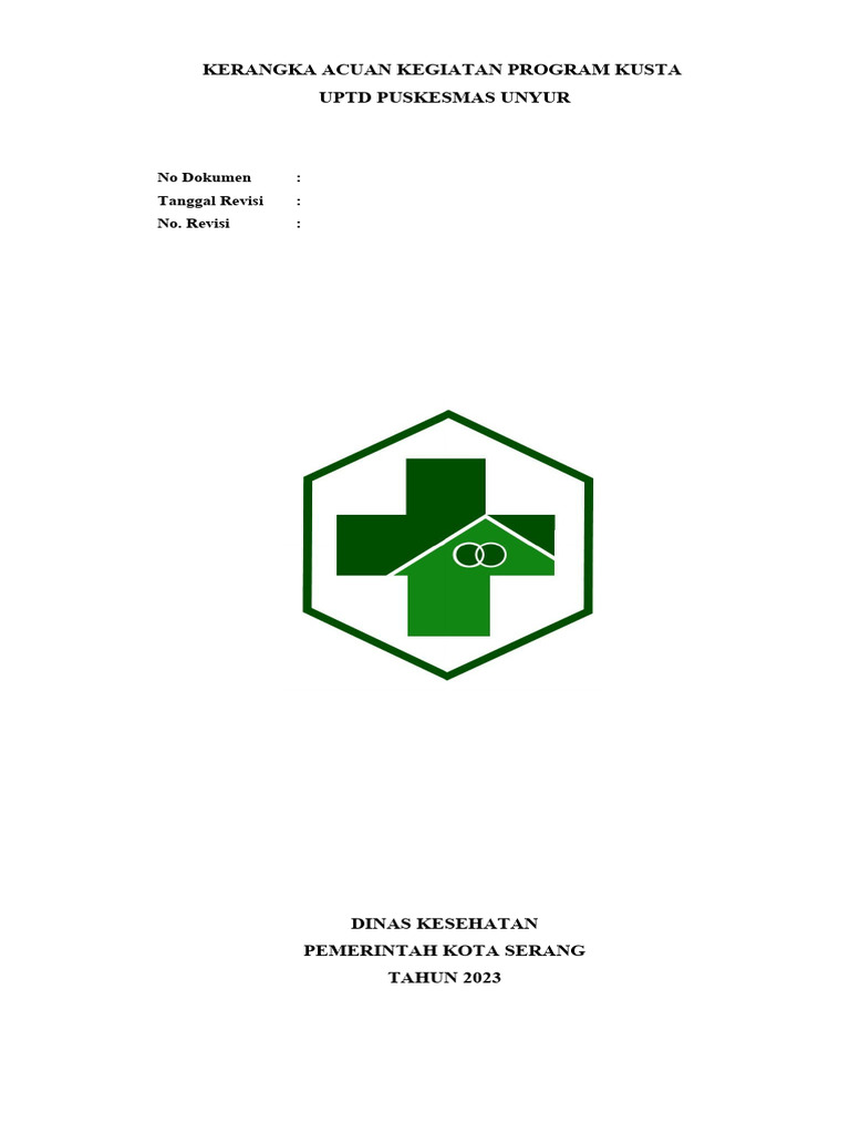 3.fik - Ukm KAK Program Kusta | PDF