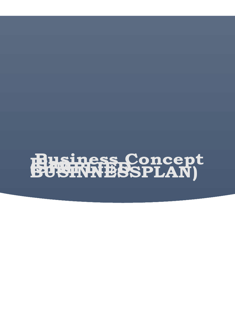 Template Format For The BCP | PDF | Business | Business Economics