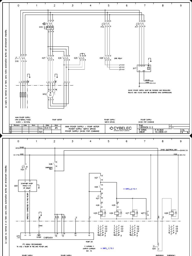 Wiring Diagram CybTouch 6 G 120126 | PDF | Electric Power ...