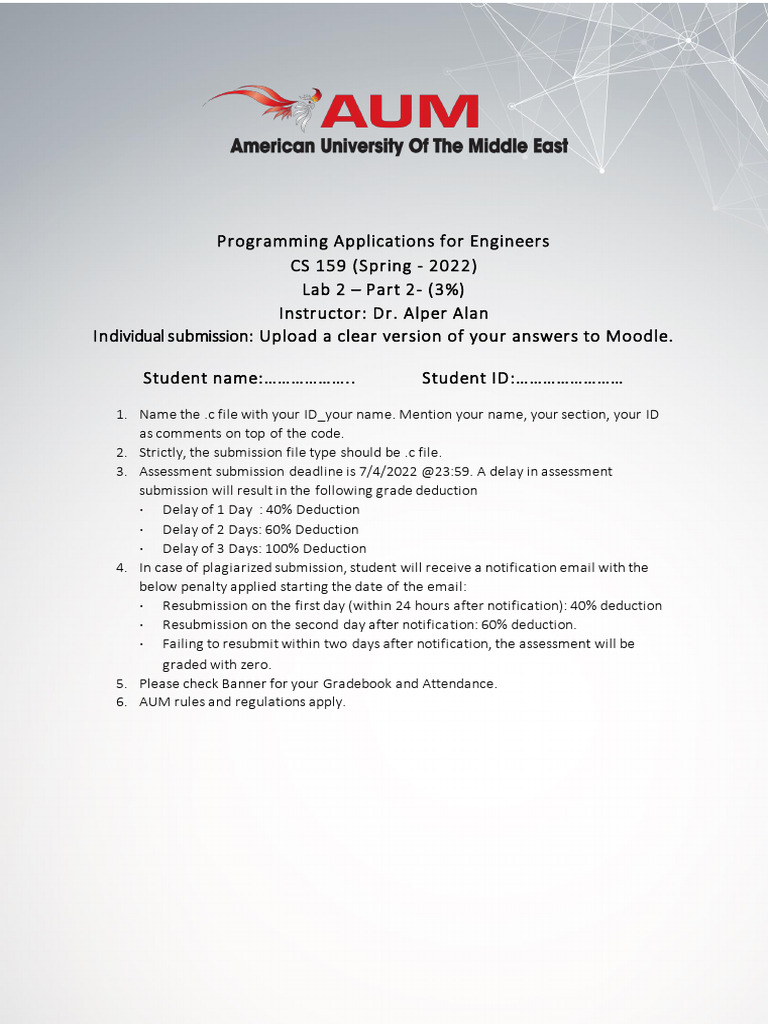 LA2 | PDF | Control Flow | Software Development