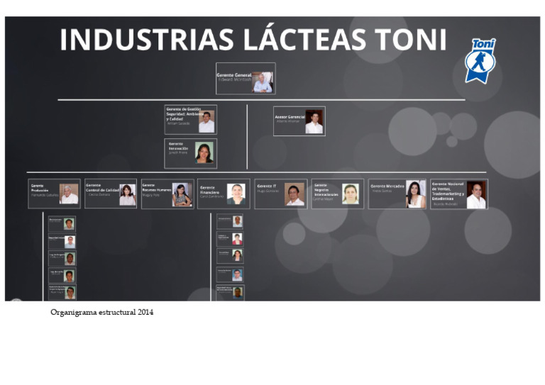 Tonicorp Organigrama | PDF