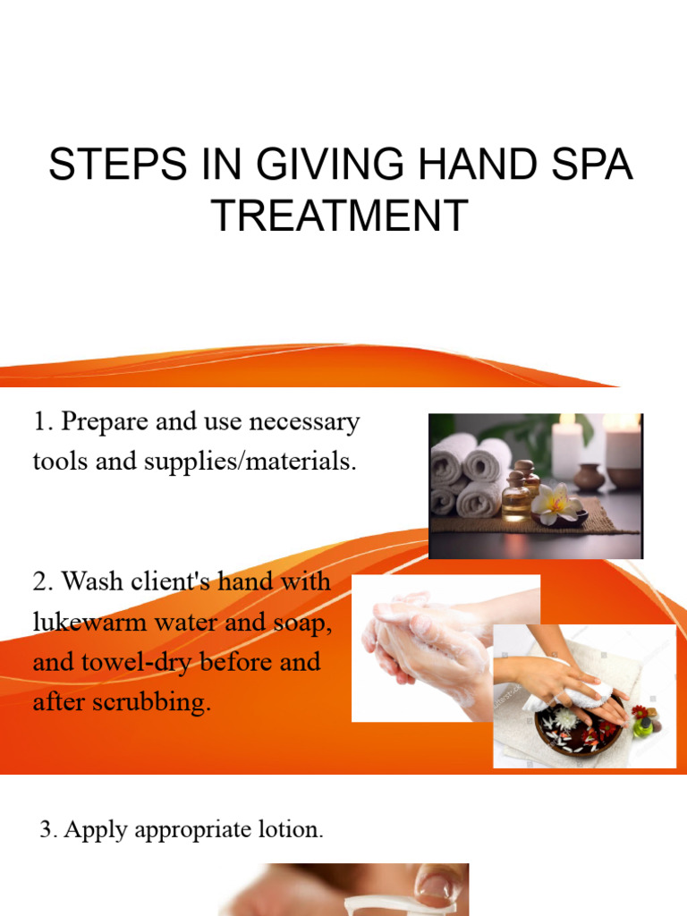 Hand Spa Treatment Steps Guide | PDF
