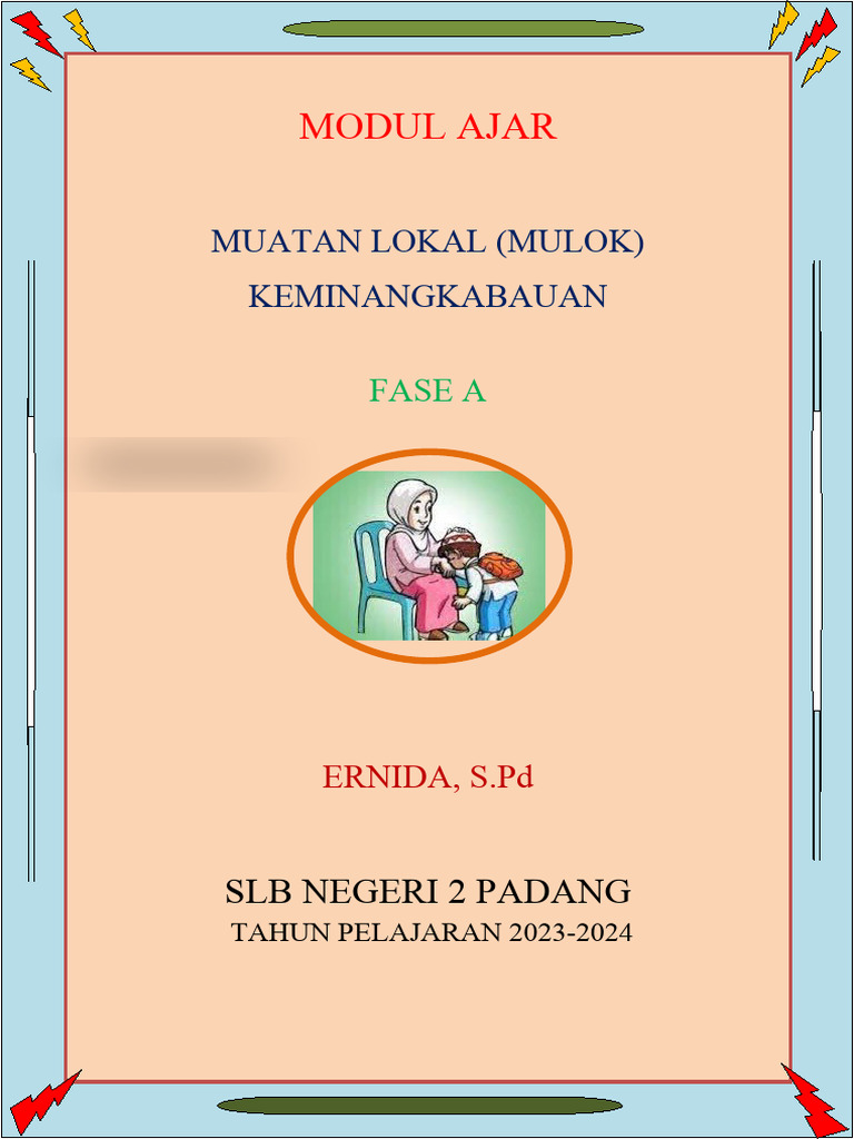Modul Mulok Keminangkabauan - Ok | PDF