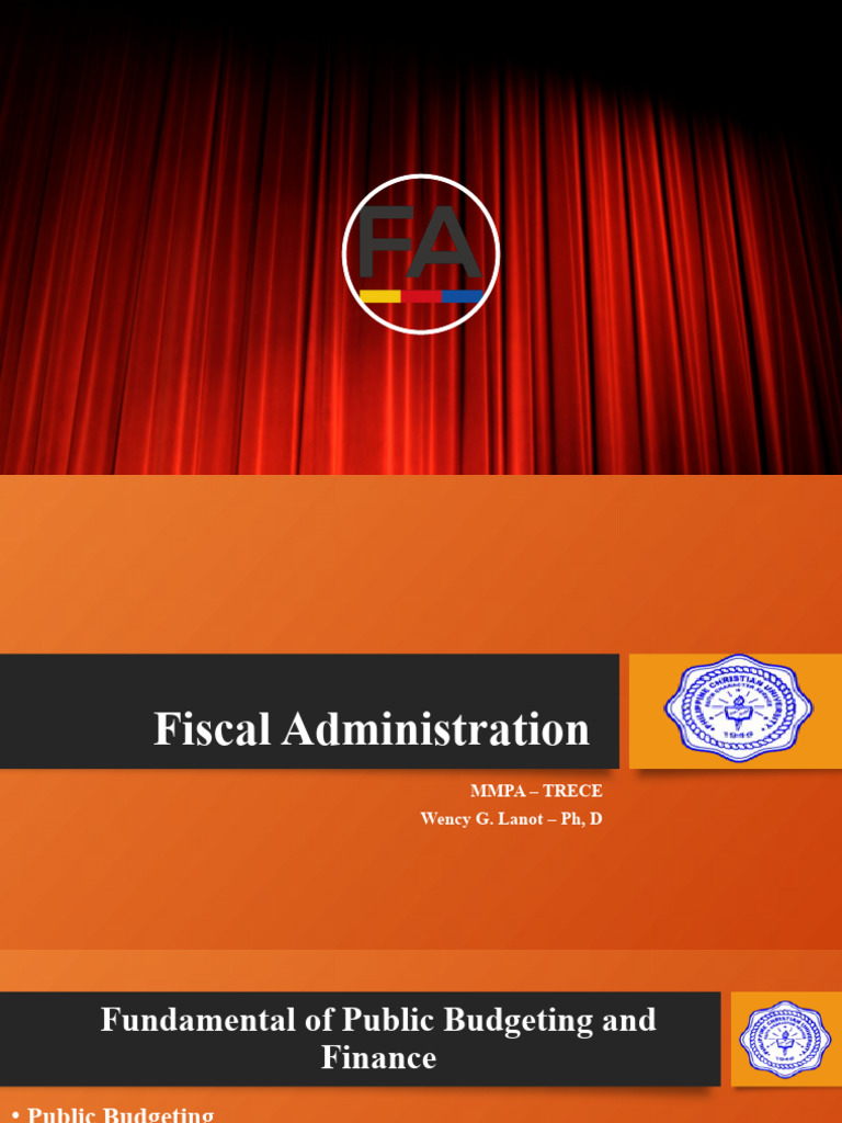 Fiscal Adminstration | PDF