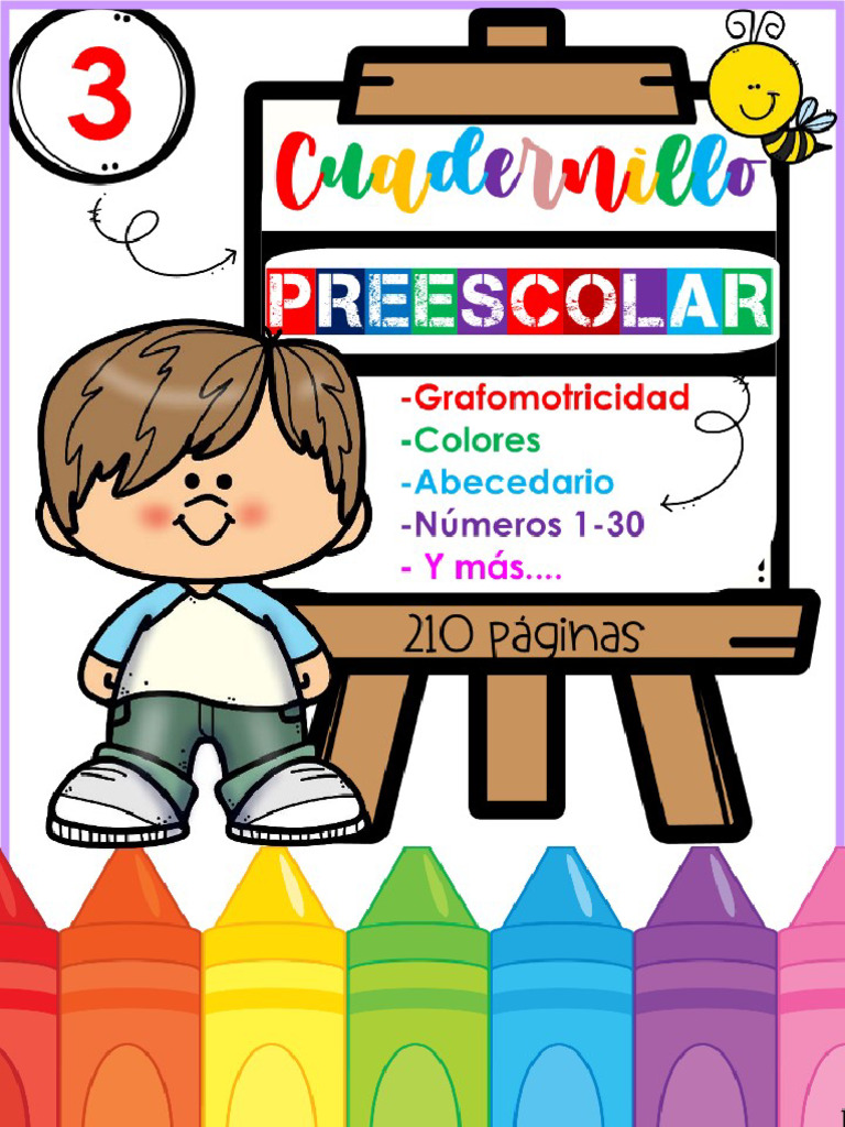 GUIA DE TRABAJO 3°ro de Prescolar | PDF