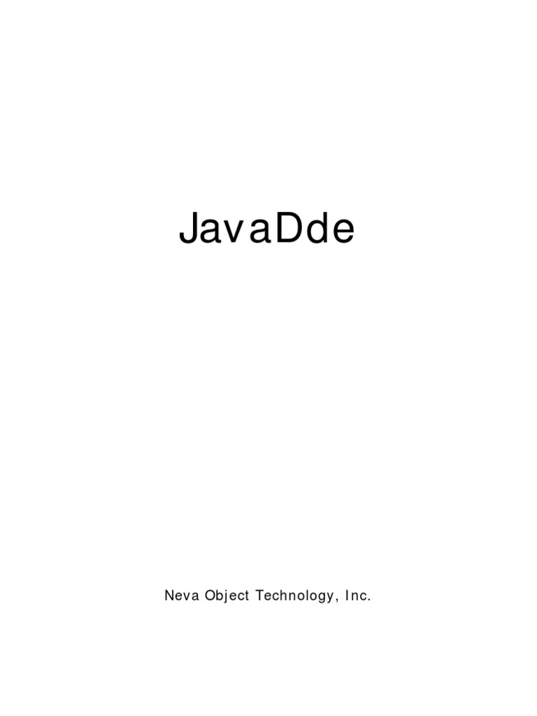 Java Dde Pdf Method Computer Programming Class Computer Programming