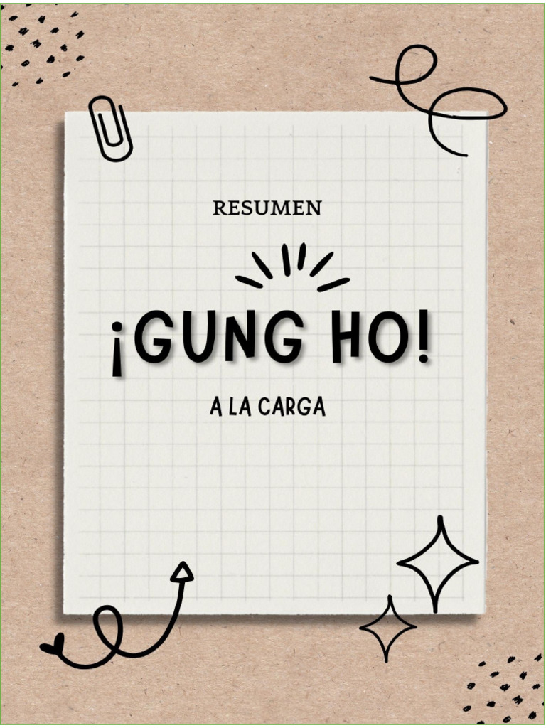 Resumen Del Libro Gung Ho. | PDF | Castor