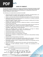Queensland Health Code of Conduct Policy | PDF | Human Resources ...