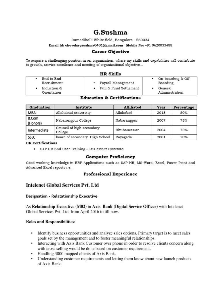 G. Sushma 1695897895 | PDF | Foreign Exchange Market | Payroll