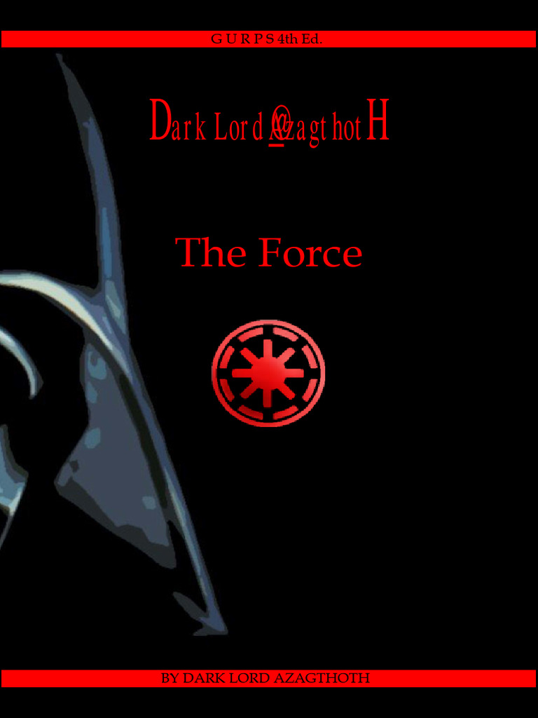 GURPS 4th Star Wars - The Force | PDF | Jedi | Jacen Solo