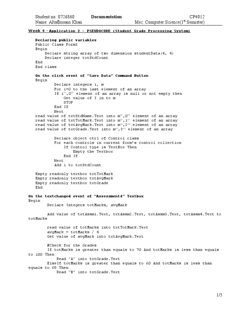 Week 4 Q2 Documentation Pdf Array Data Type String Computer Science 