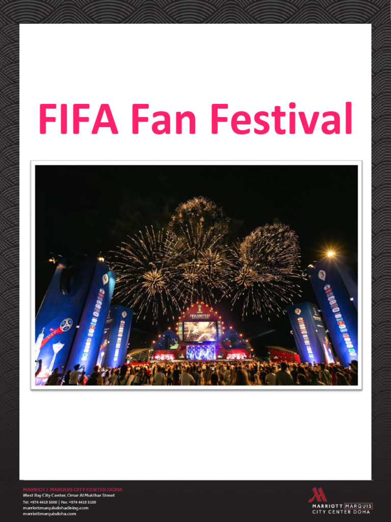 FIFA Events | PDF | Doha | Qatar