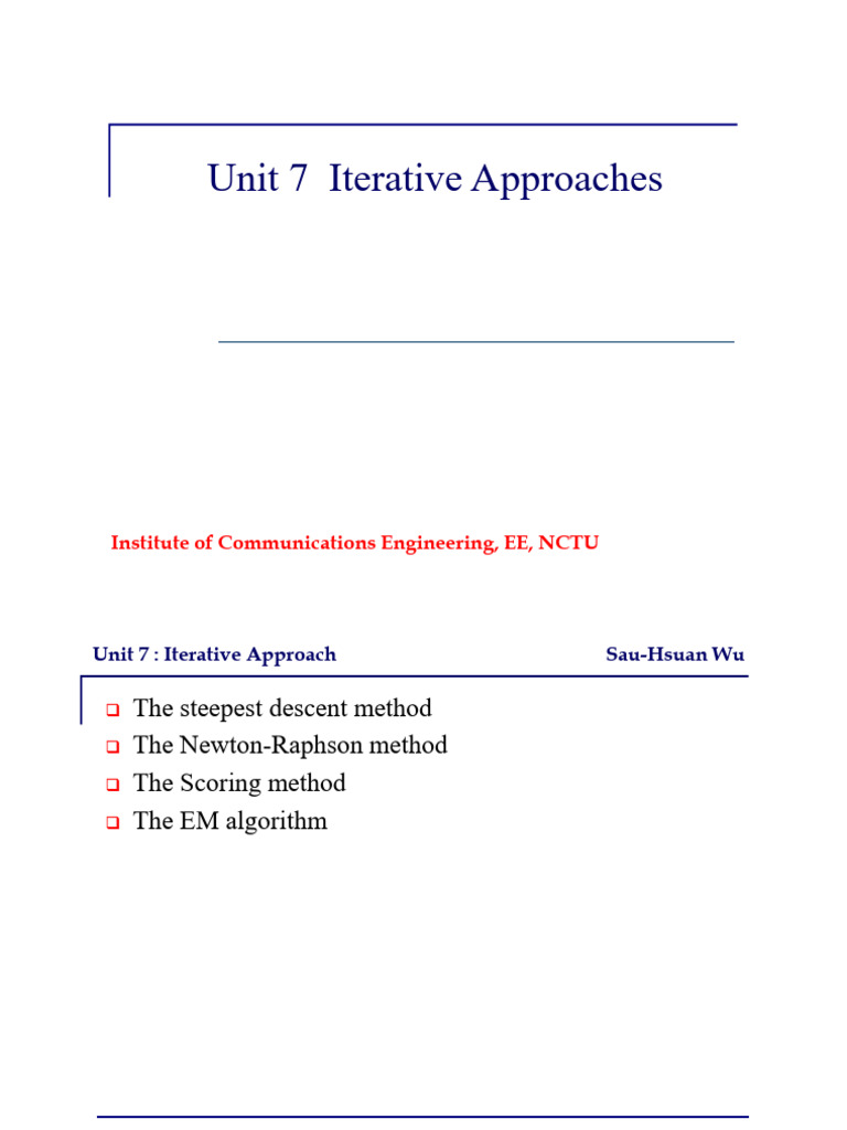 Unit 7-Iterative Approach | PDF | Applied Mathematics | Computational ... Unit 7-Iterative Approach | PDF | Applied Mathematics | Computational ...