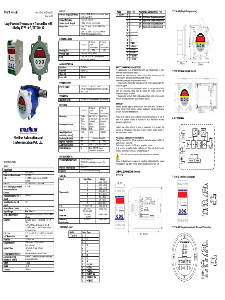 TT7S10-D XP User Manual | PDF | Electrical Engineering | Computer ... TT7S10-D XP User Manual | PDF | Electrical Engineering | Computer ...