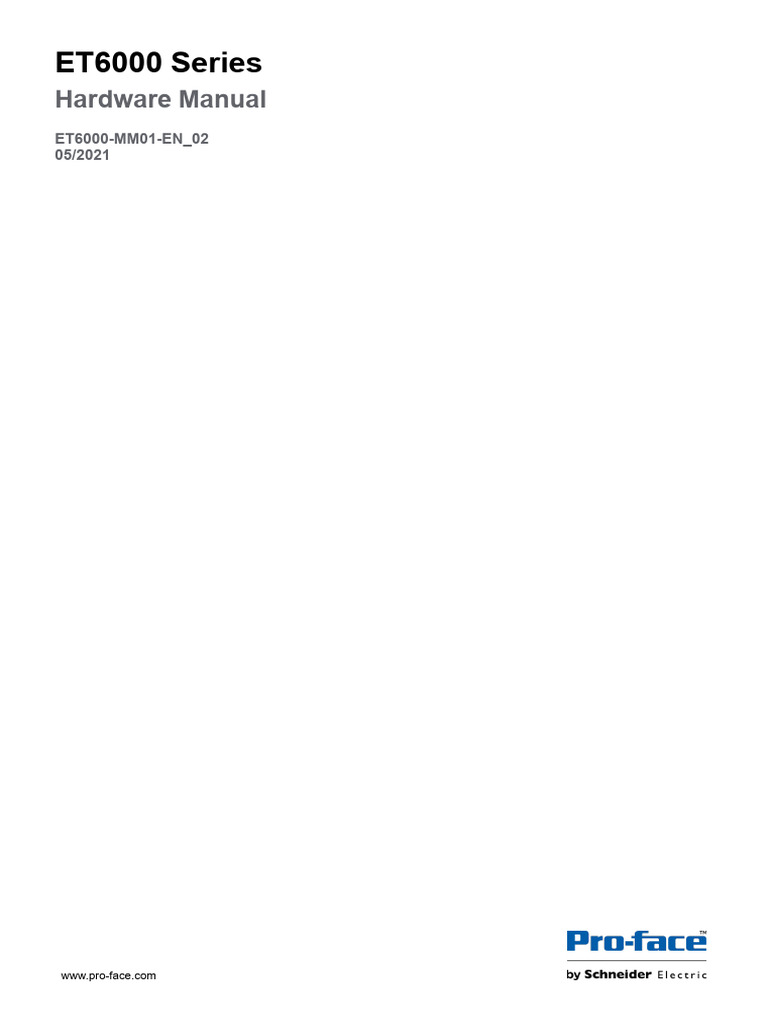 Et6000 MM01 en - 02 | PDF