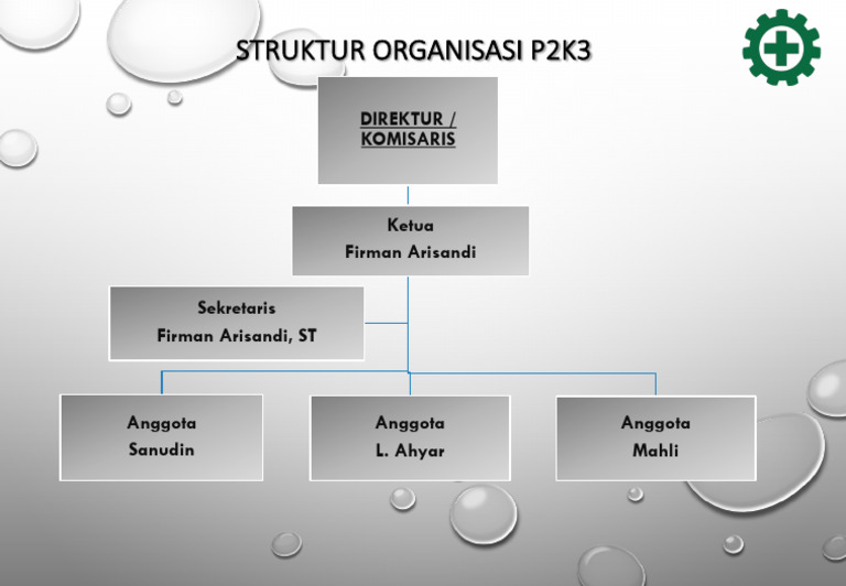 Struktur Organisasi P2K3 | PDF