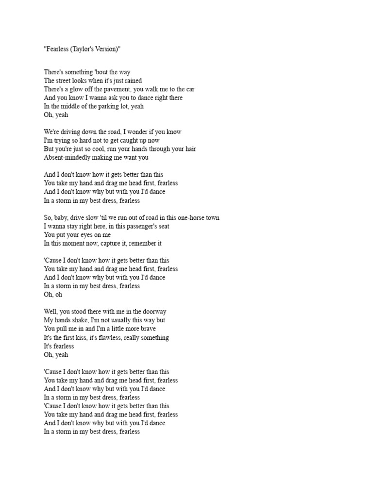 Fearless | PDF