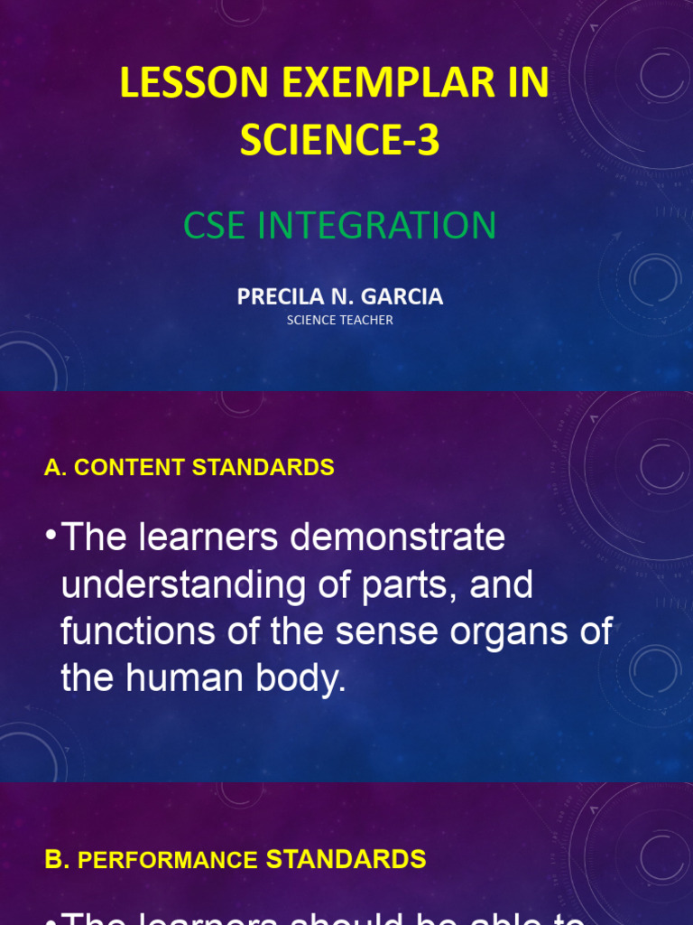 Lesson Exemplar in Science 3-Cse Integration #1 | PDF | Skin | Nail ... Lesson Exemplar in Science 3-Cse Integration #1 | PDF | Skin | Nail ...