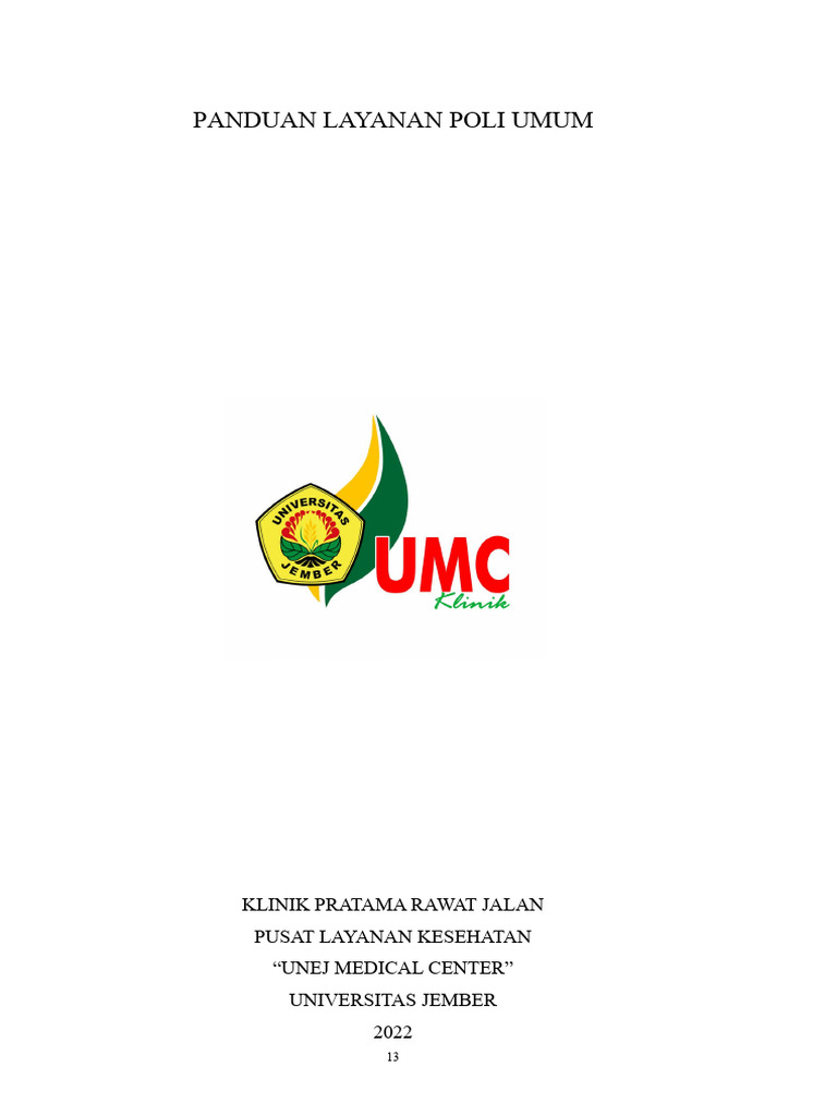 Panduan Poli Umum | PDF