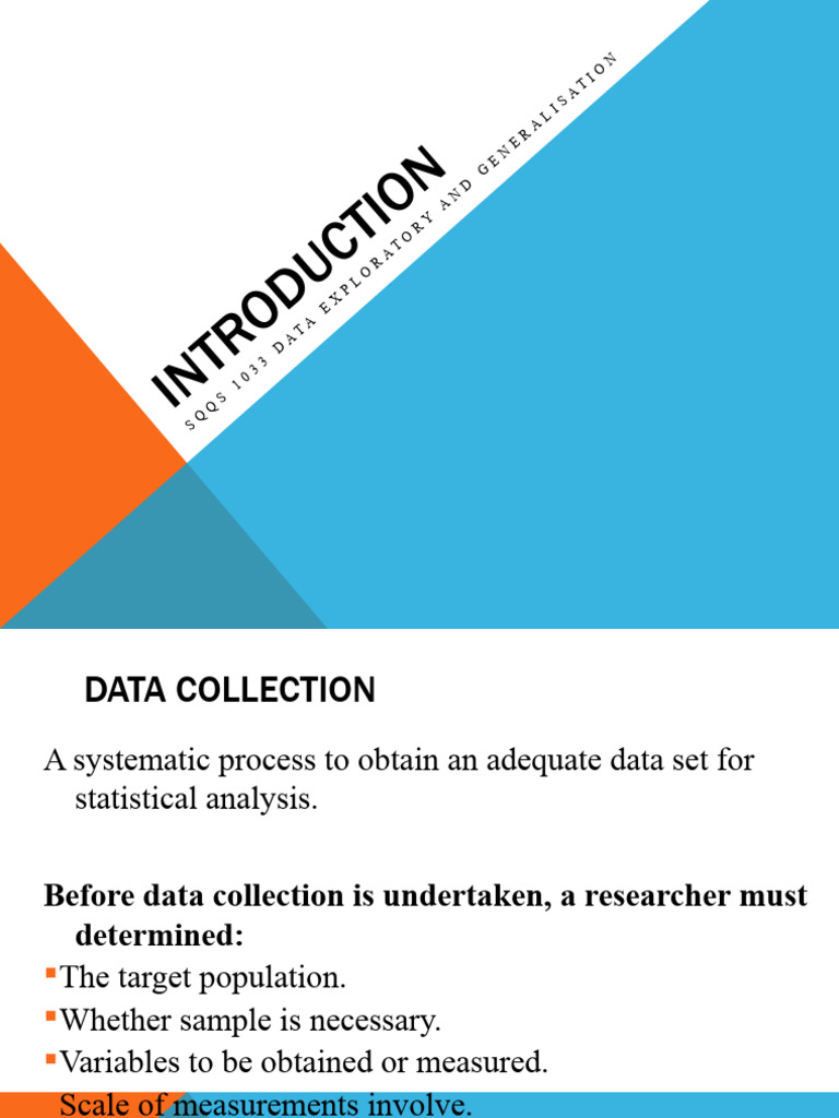 Chapter 1 Part2 | PDF | Sampling (Statistics) | Survey Methodology