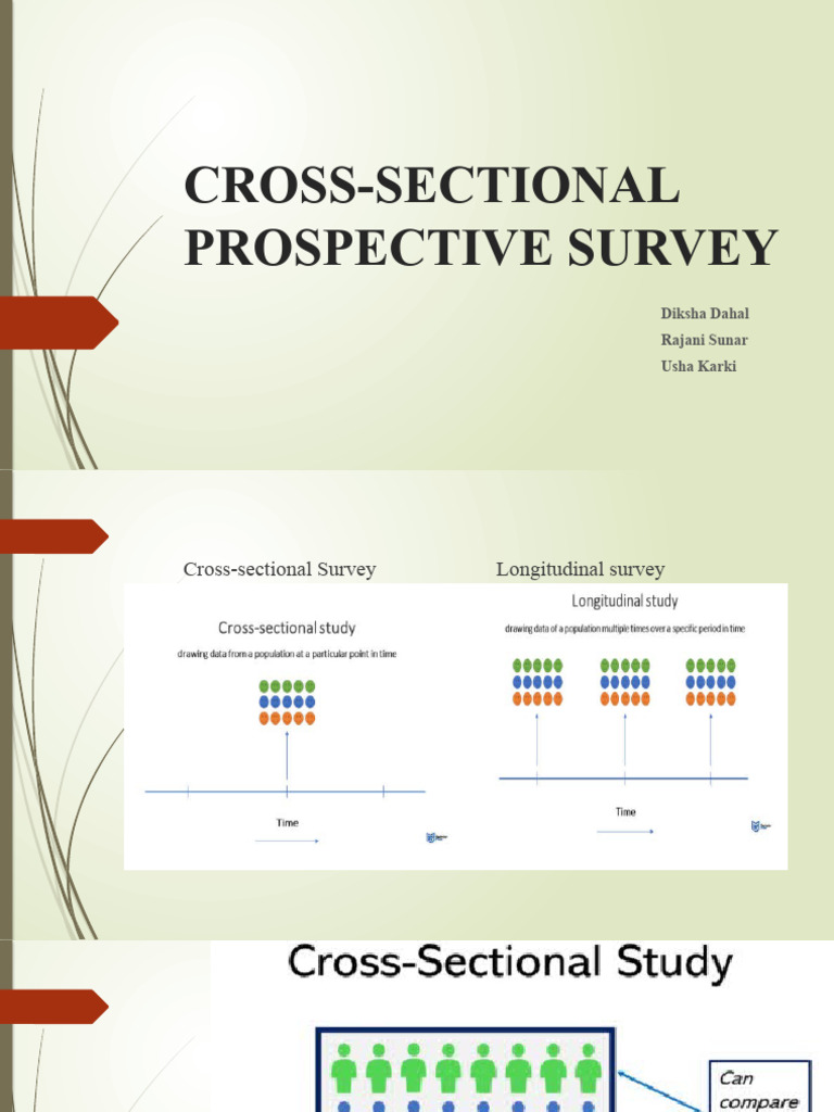 Cross-Sectional Prospective Survey | PDF