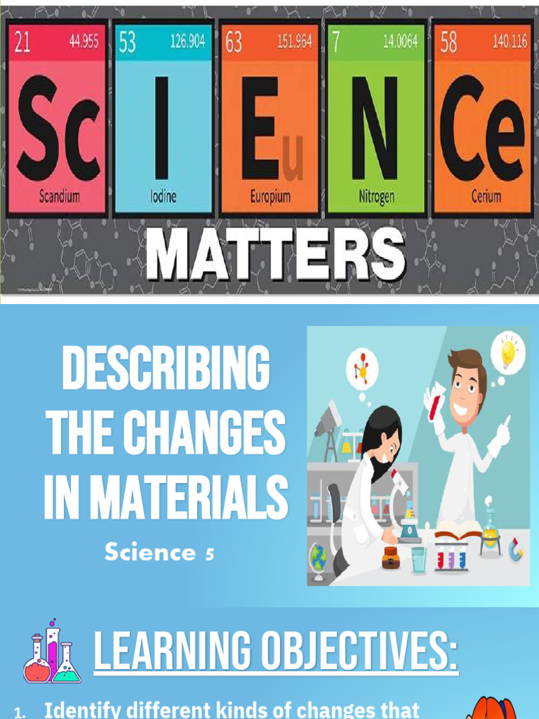 Change of Phase in Matter-Physical Change | PDF | Freezing | Melting