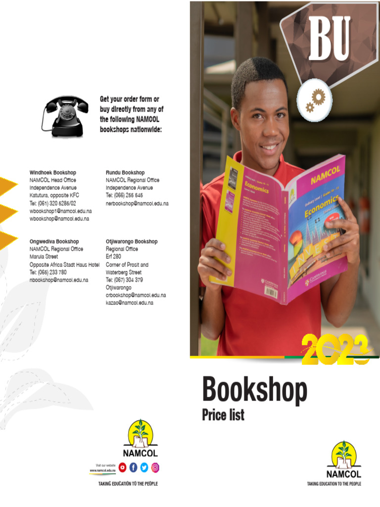 Bookshop Price List | PDF