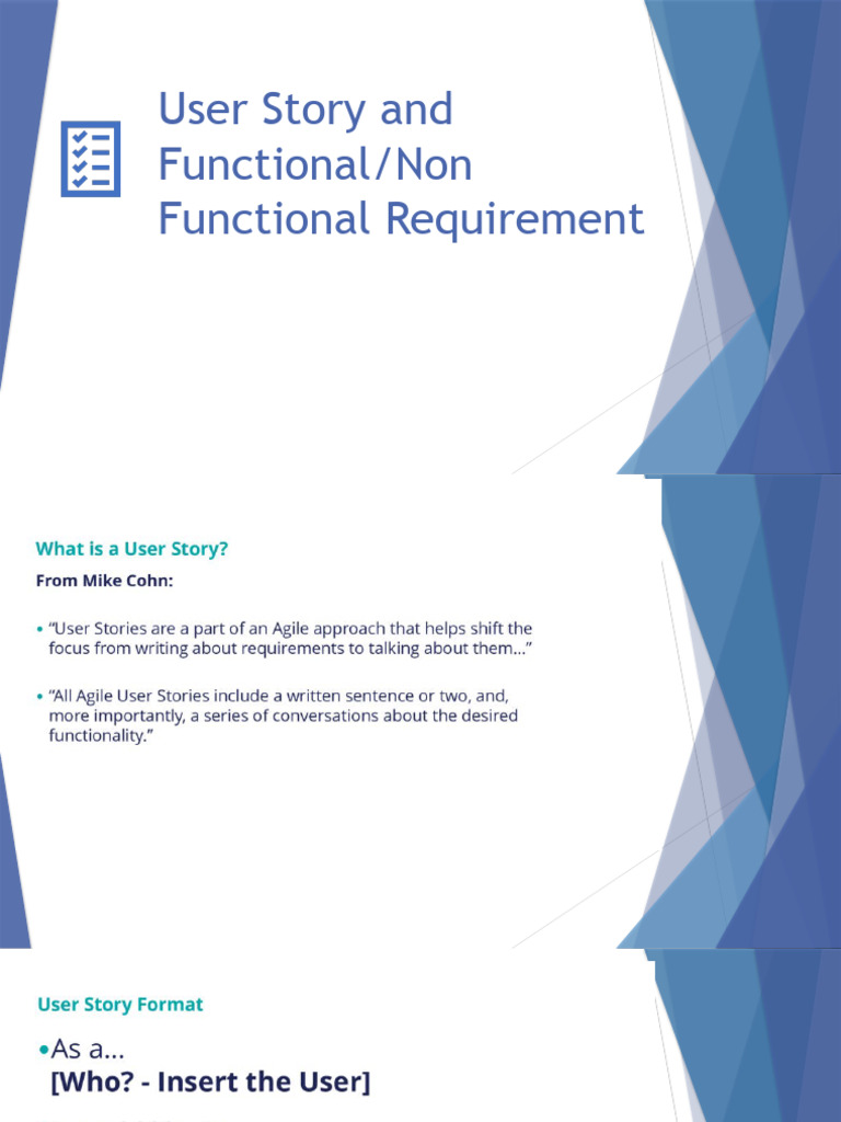 User Story and FNF Req | PDF | System | Computer Science