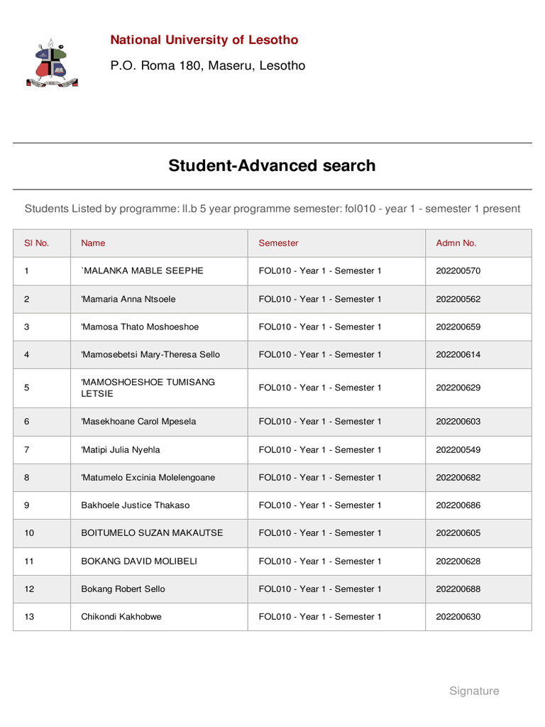 LLB 5 Year Programme | PDF