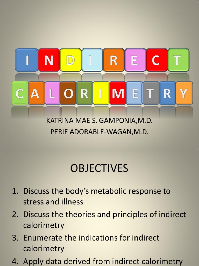 Indirect Calorimetry Final | PDF