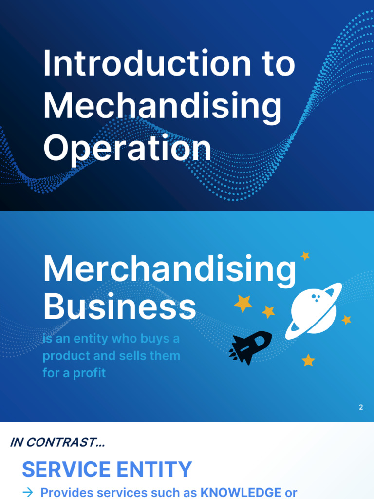 Understanding Merchandising Operations | PDF