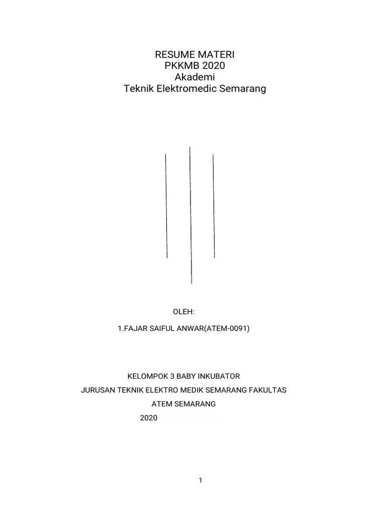 Resume Materi Pkkmb-Fajar Saiful | PDF