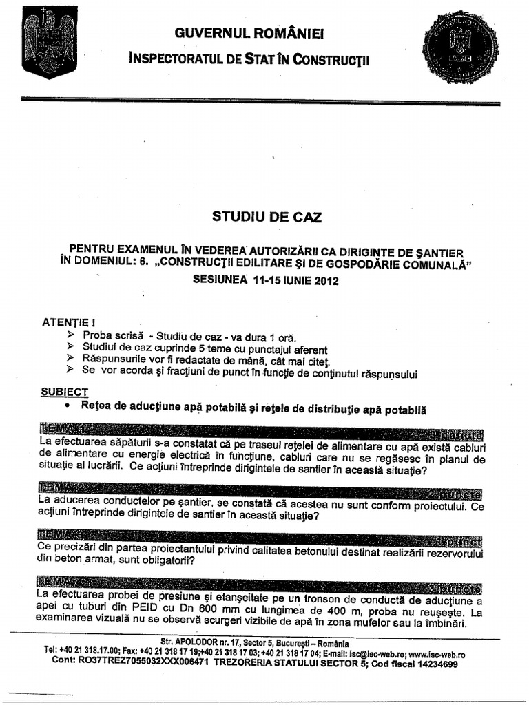 Studiu de Caz Dom 6 | PDF