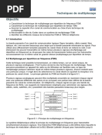 Les Techniques de Multiplexage Suite | PDF | Multiplexage en longueur d'onde | Multiplexage