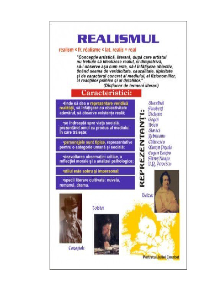 Realismul | PDF