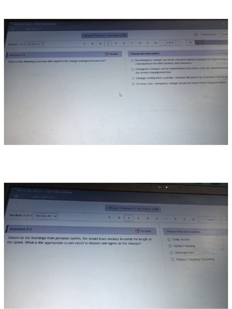 Wings1 Articulation Previous Year Questions | PDF