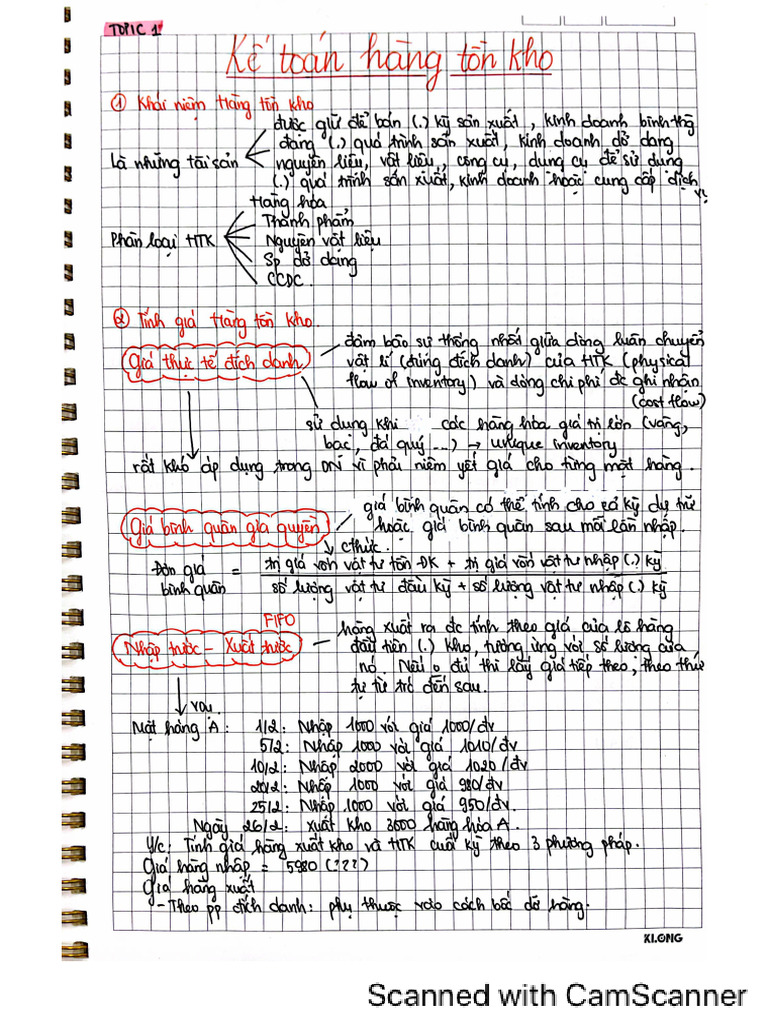 lý-thuyết-KTTC1 | PDF