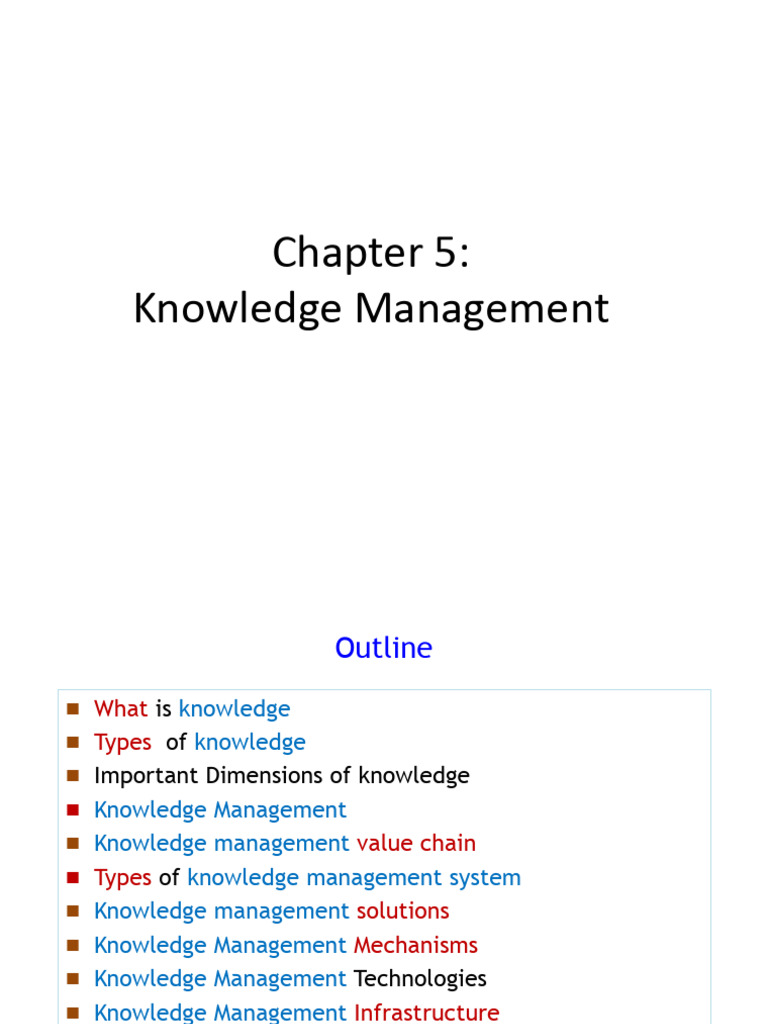 BIS Chapter 5 Class | PDF