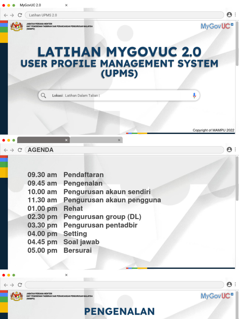 Slaid Panduan UPMS 2.0 | PDF