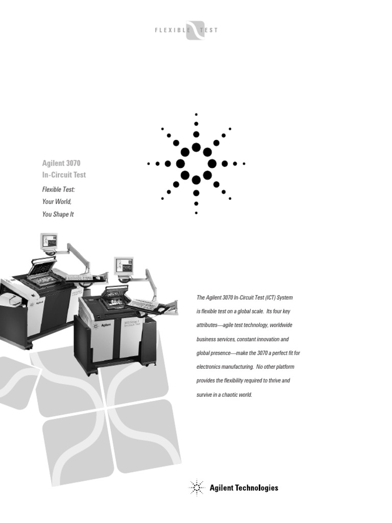 Agilent 3070 Flexible Test 1 Pdf Information And Communications Technology Innovation