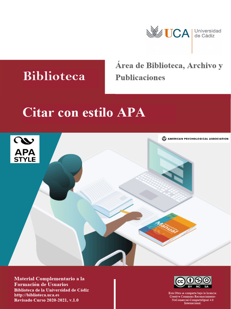 Guía de Citación APA para Estudiantes | PDF | Bibliografía | Estilo apa