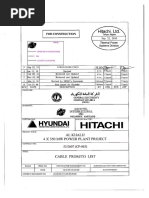 Cable Schedule Sample | PDF | Building Automation | Physical Layer ...