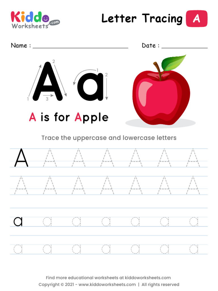 Alphabet A | PDF