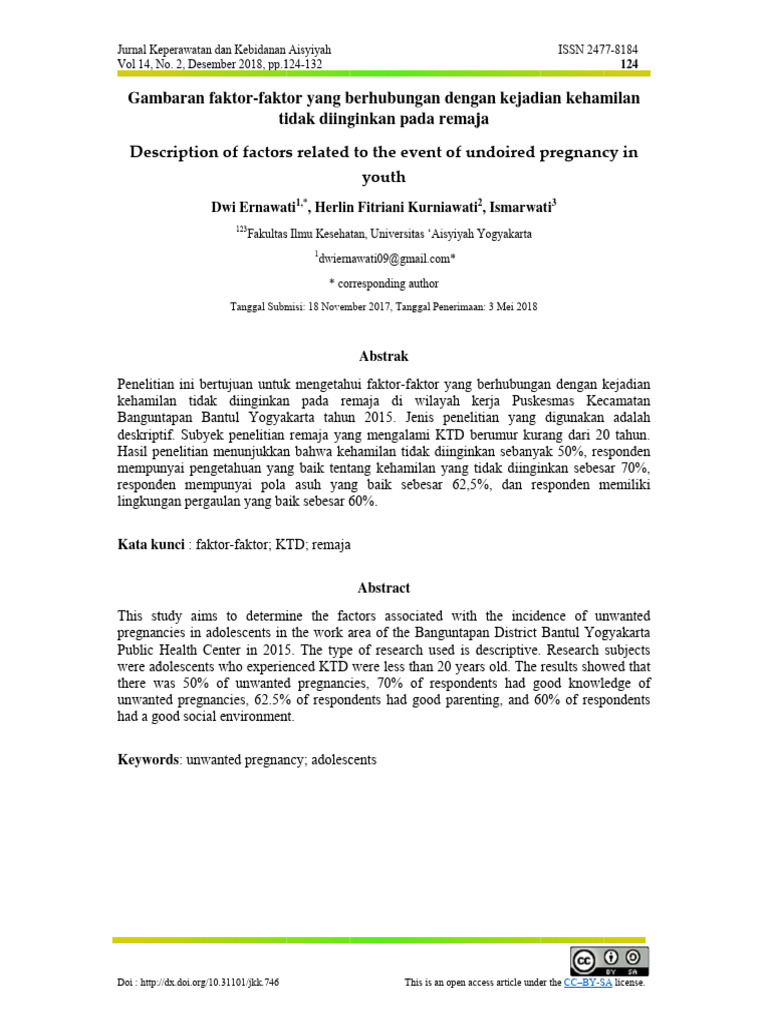 Jurnal Kehamilan Remain | PDF