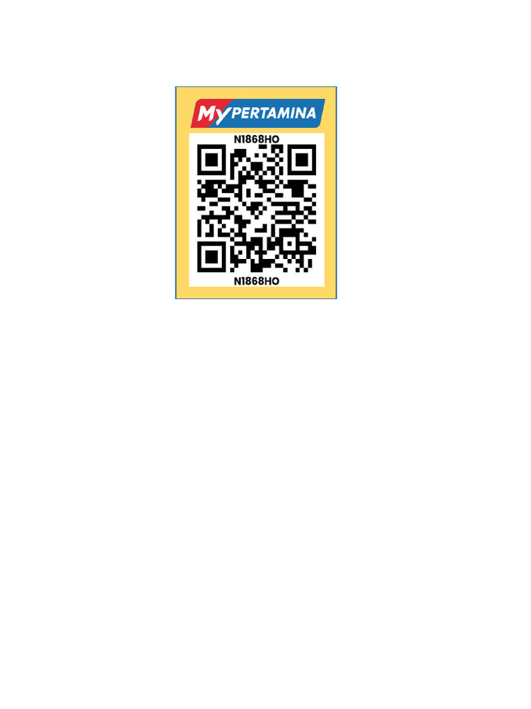 Barcode My Pertamina | PDF