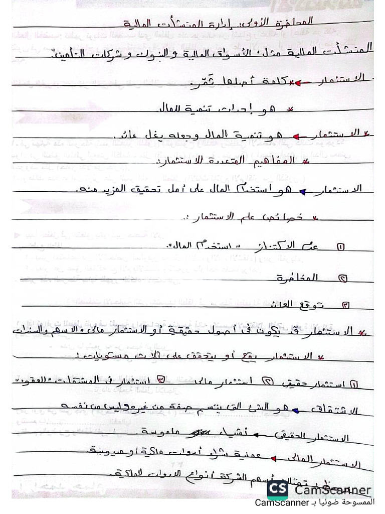 Financial Management in Arabic | PDF