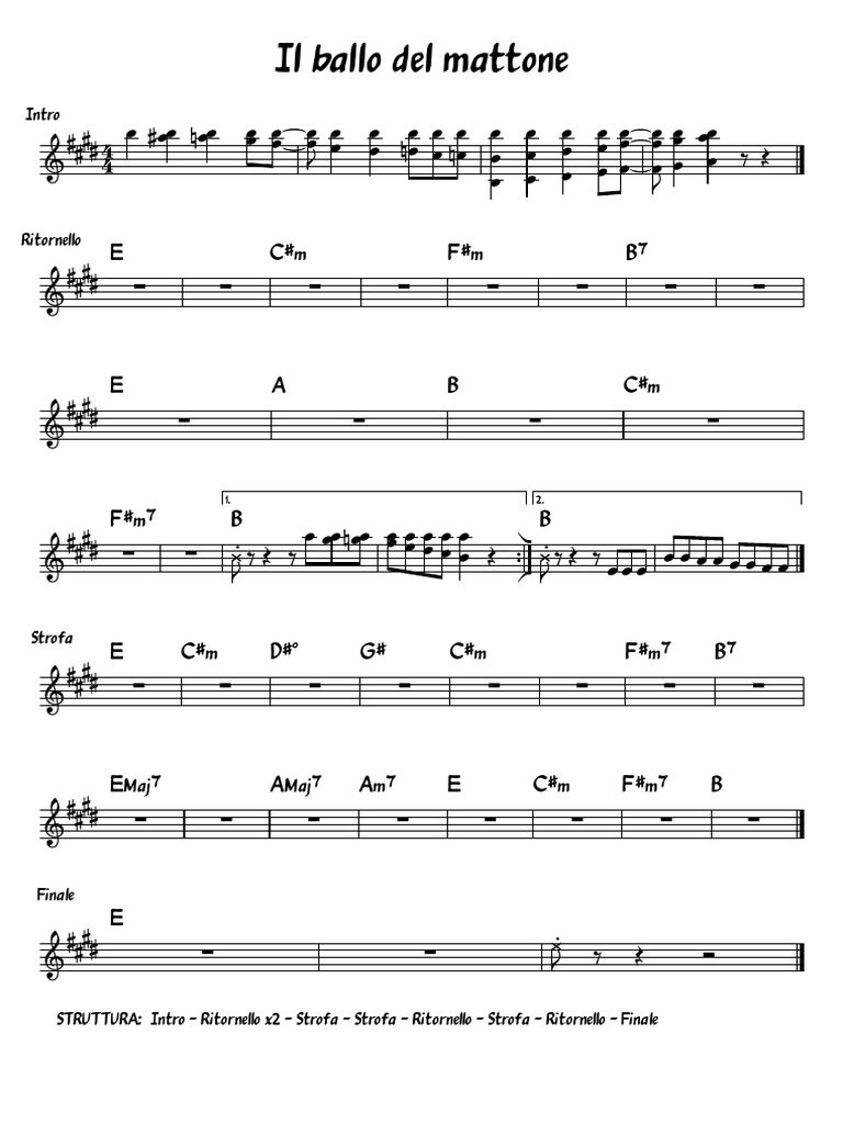 Il Ballo Del Mattone | PDF