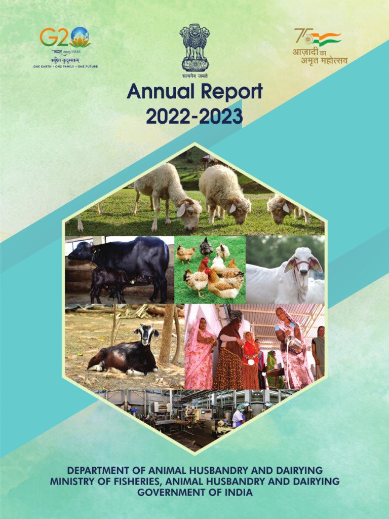 Ah Report 2023 | PDF | Cattle | Dairy Cattle