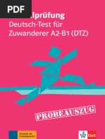 DTZ b1 Prüfung Modelltest PDF | PDF