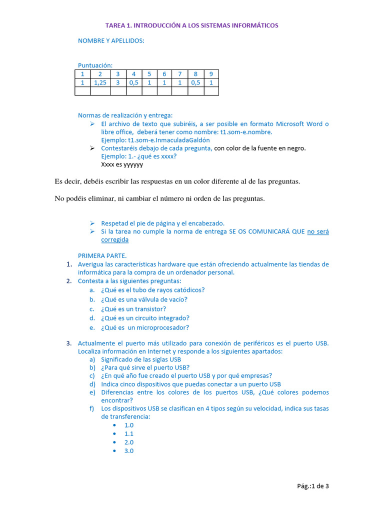 Tarea 1. SOM-E | PDF